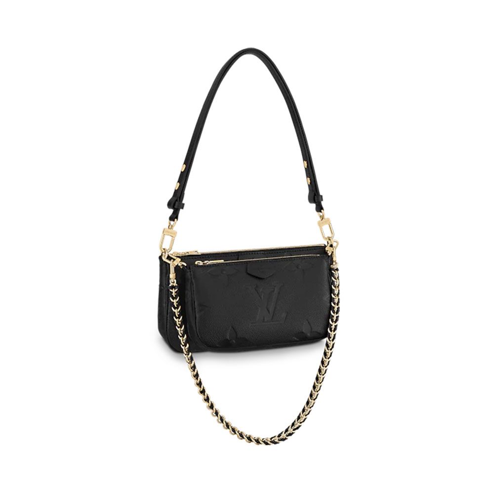 Louis Vuitton Çanta Multi Pochette Monogram Siyah Kadın | Outlet Brand ...